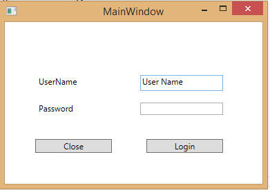 Simple Login using WPF in C# | SourceCodester